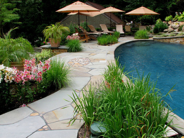 Poolscapes - Modern - Pool - New York - by Sitescapes Landscape Design ...