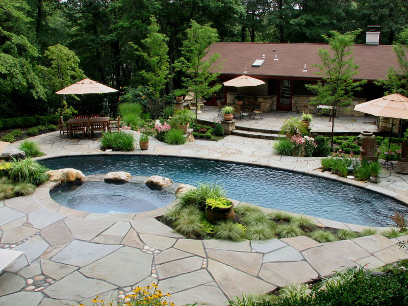 Poolscapes - Modern - Pool - New York - by Sitescapes Landscape Design ...
