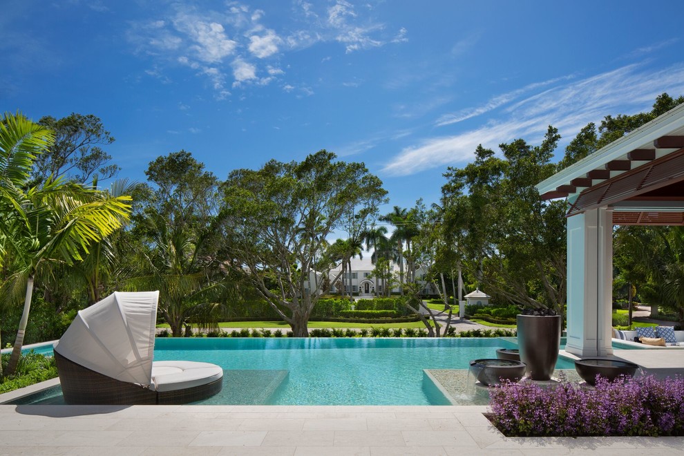 Port Royal - Tropical - Pool - Miami - by Collins DuPont Design Group ...