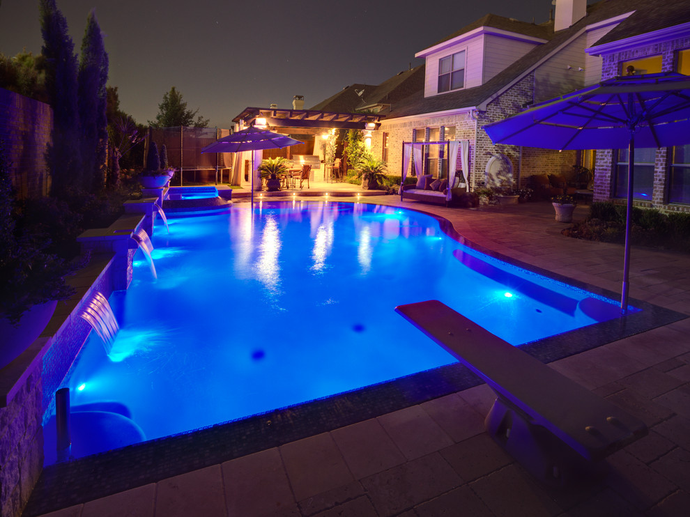 Portfolio - Modern - Swimming Pool & Hot Tub - Dallas - by AquaTerra ...