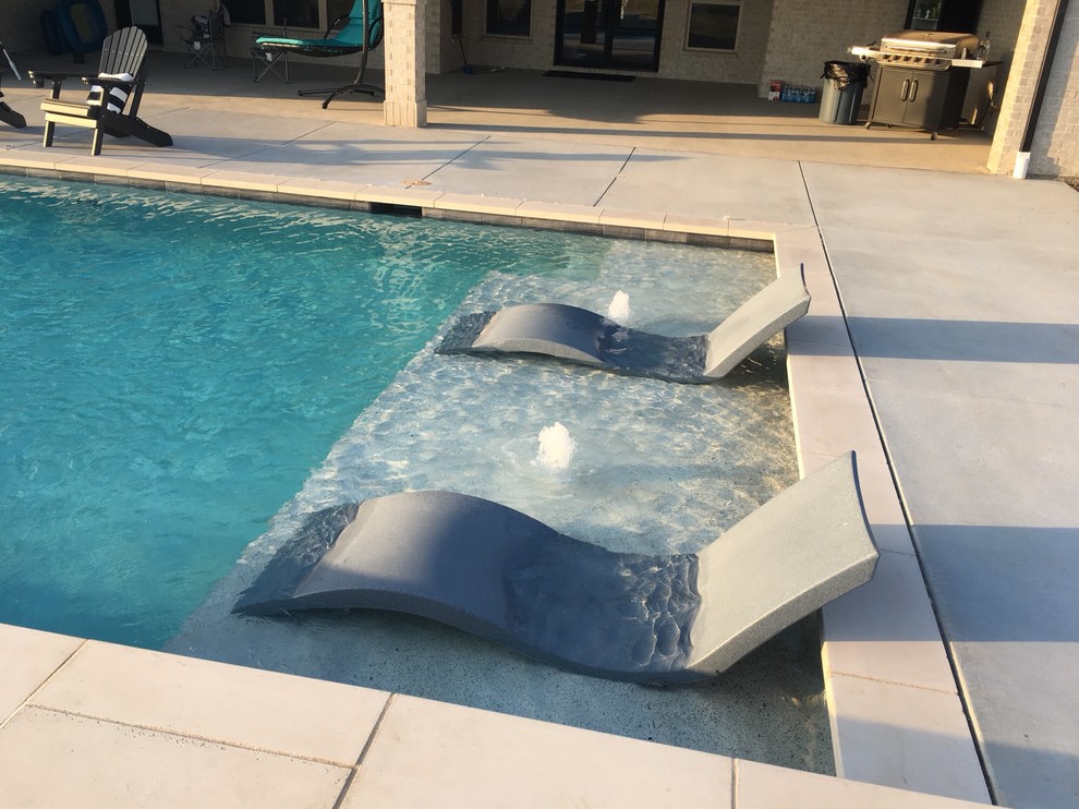 Precise design for sun & shadows - Modern - Pool - Dallas - by Selah ...