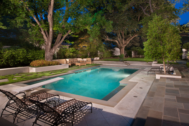 Preston Hollow Classic Renovation - Modern - Pool - Dallas - by Randy ...
