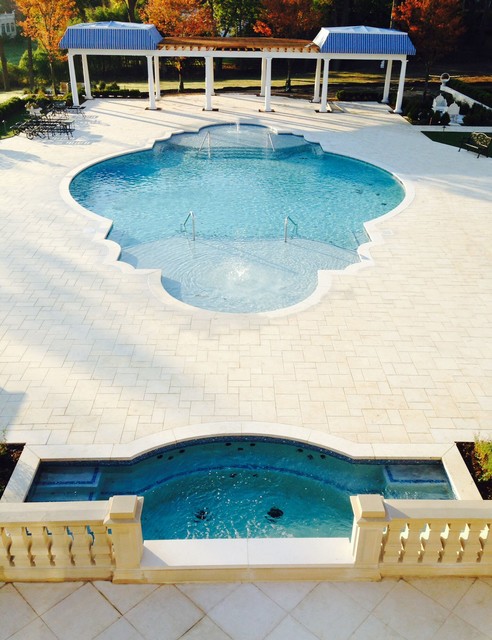 Pristine Pool Projects - Pool - New York - by Marmiro Stones, Inc | Houzz AU