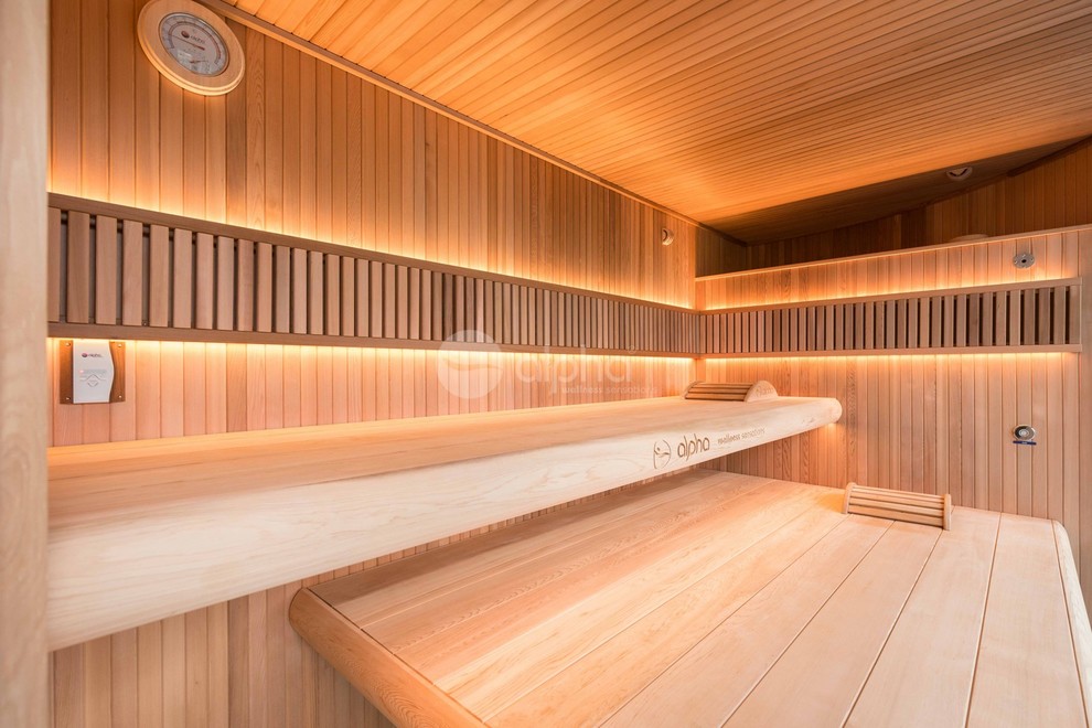 Project Outdoor Sauna - Contemporary - Pool - Seattle - by Ambient ...