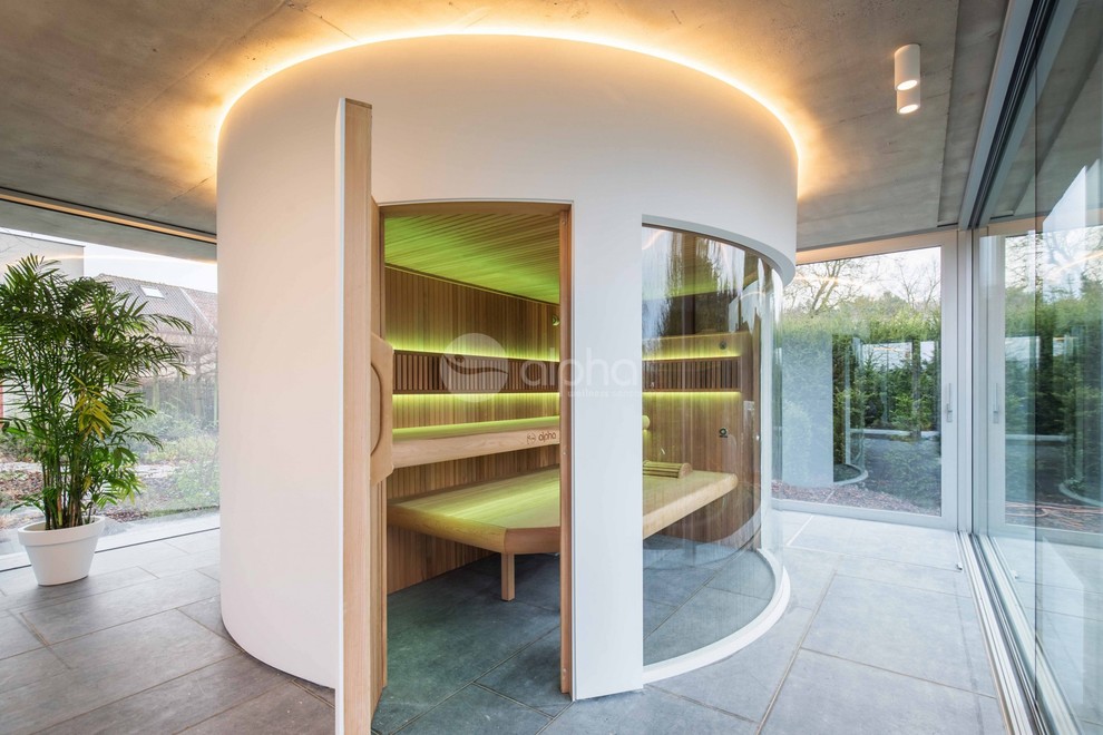 Project Outdoor Sauna - Contemporary - Pool - Seattle - by Ambient ...