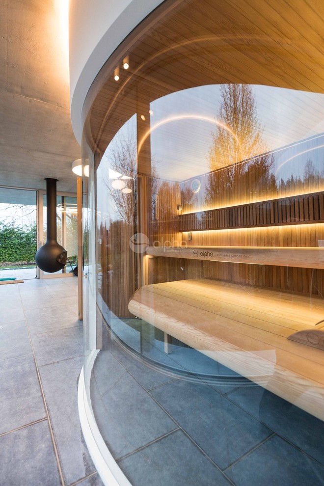 Project Outdoor Sauna - Contemporary - Pool - Seattle - by Ambient ...