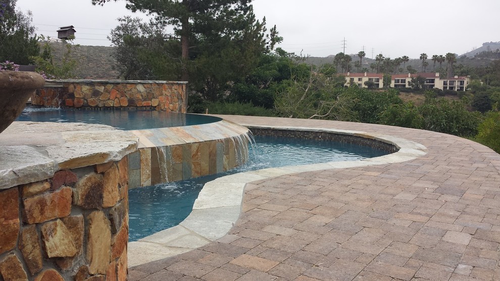 Pullman Project- La Costa, CA - Traditional - Pool - San Diego - by Del ...