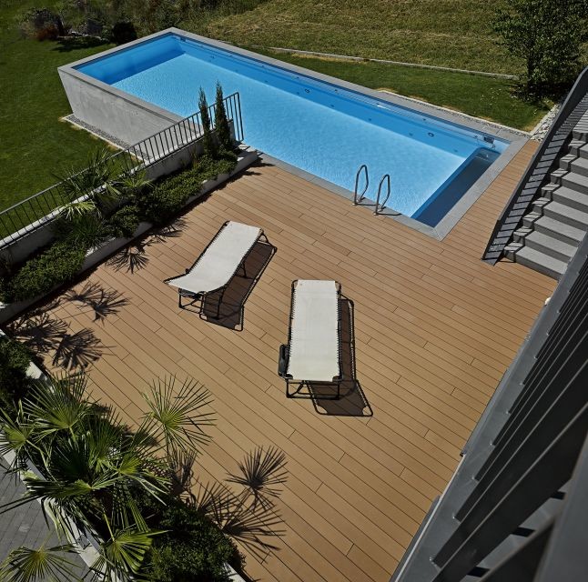 Qualita Pool Deck in Teak - Modern - Pool - Other - by Geolam, Inc. | Houzz