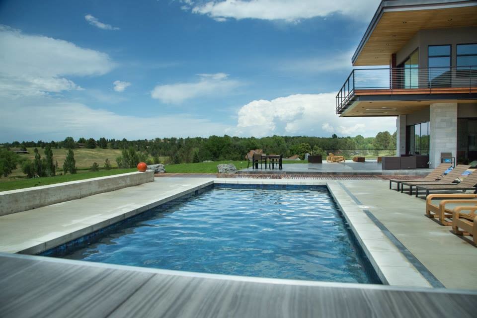 Quartz Finish | SunStone "Black Onyx" - Modern - Pool - Denver - by CL ...