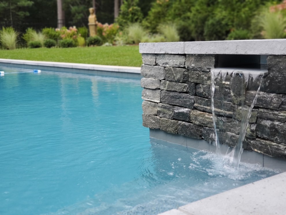 Raised Spa Pool - Traditional - Pool - Boston - by Carey Ezell ...