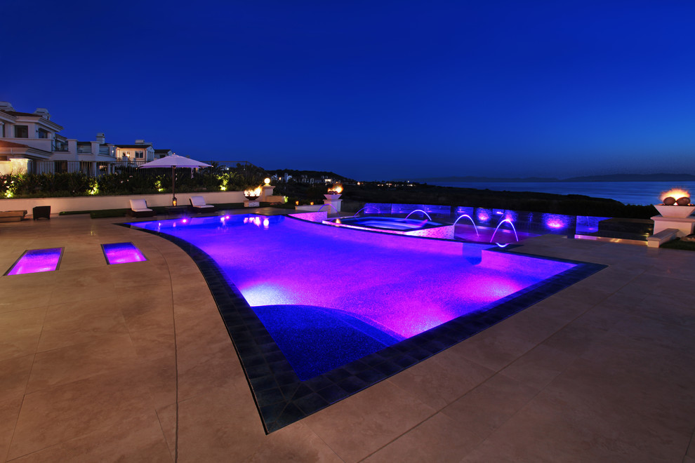 Rancho Palos Verdes 2014 - Perimeter Overflow Infinity Pool & Landscape ...