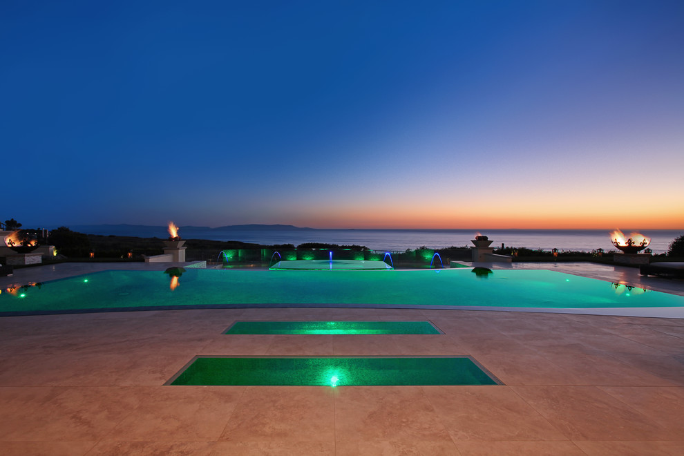 Rancho Palos Verdes 2014 - Perimeter Overflow Infinity Pool & Landscape ...