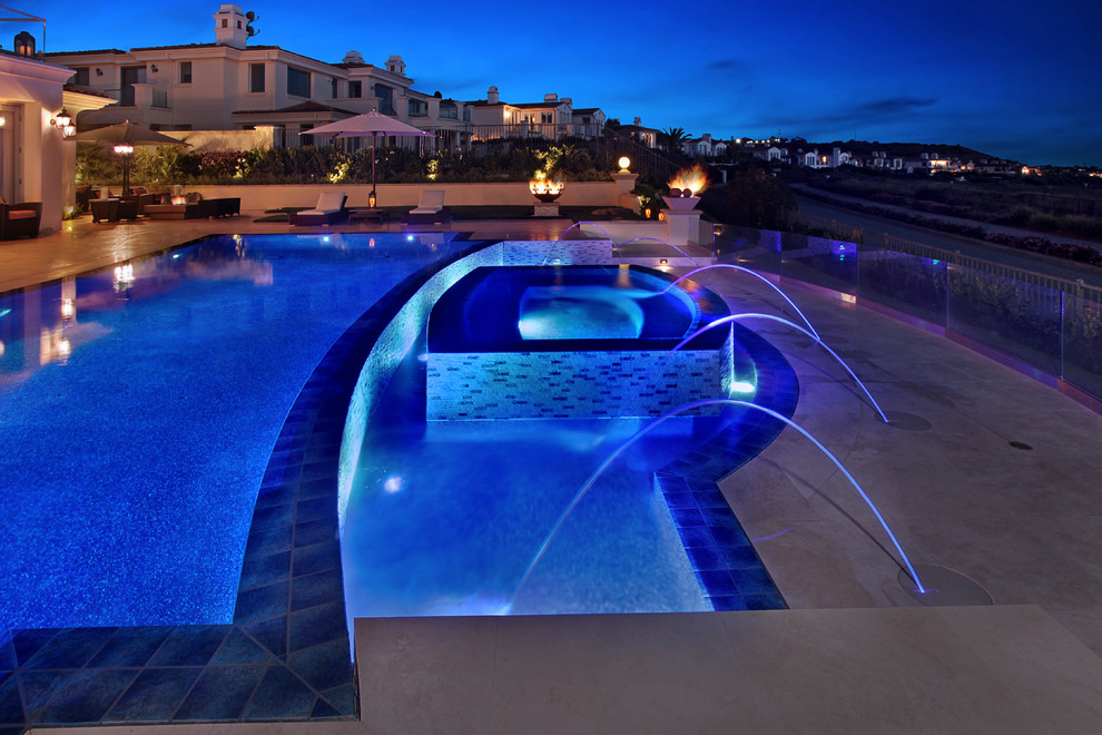 Rancho Palos Verdes 2014 - Perimeter Overflow Infinity Pool & Landscape ...