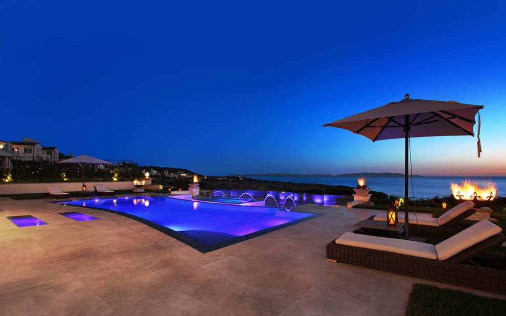 Rancho Palos Verdes 2014 - Perimeter Overflow Infinity Pool & Landscape ...