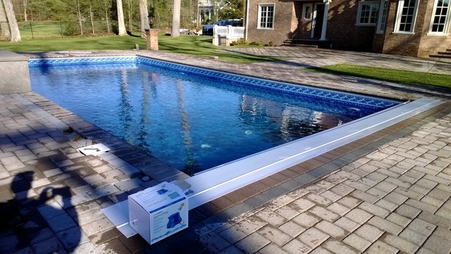 Recessed Aluminum Lid - Traditional - Pool - New York - by Solar Pool ...