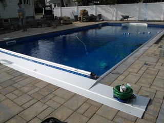 Recessed Aluminum Lid - Traditional - Pool - New York - by Solar Pool ...
