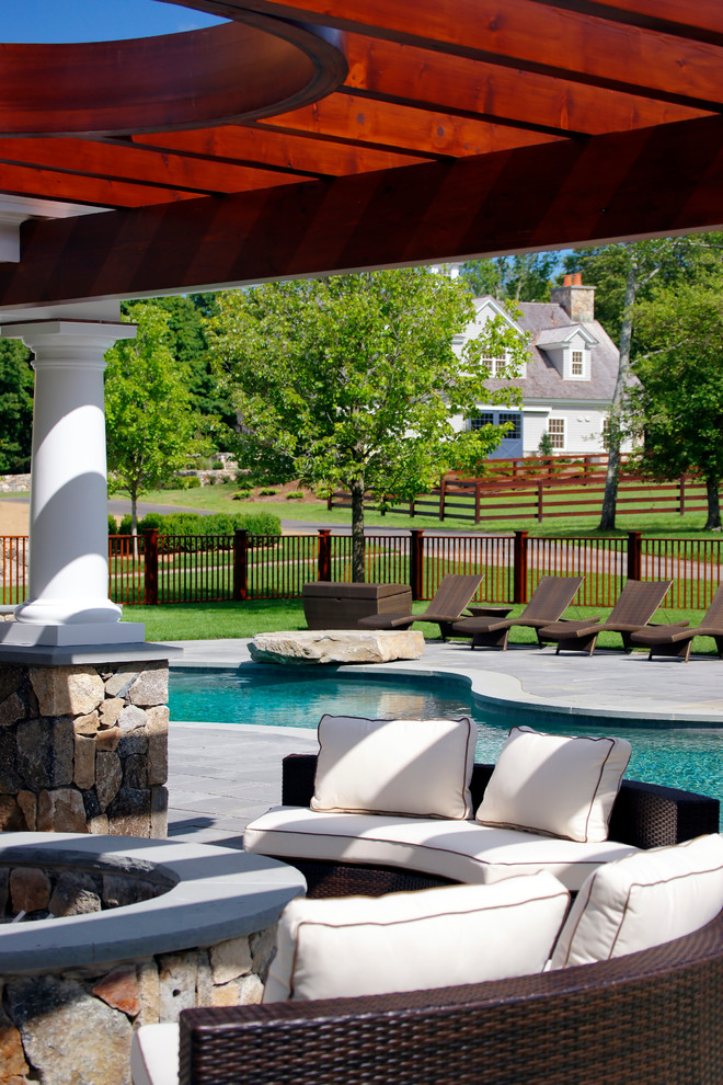 Recreation Area - Traditional - Pool - New York - by PH Architects | Houzz