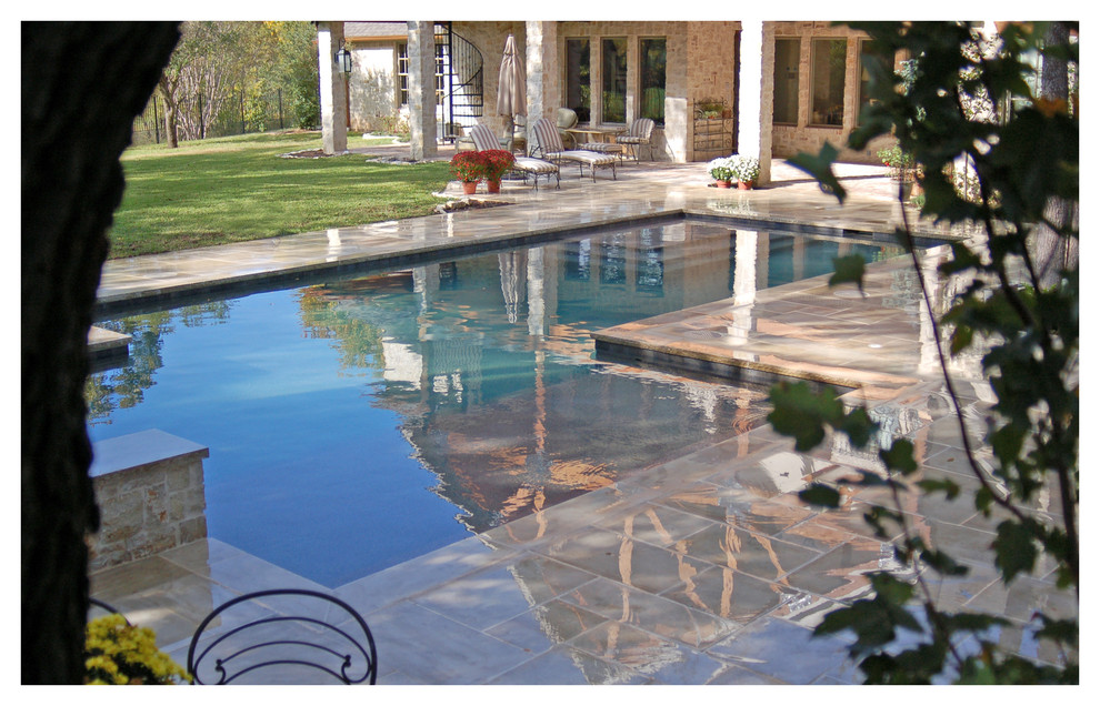 Rectangular - Modern - Pool - Dallas - by Tahitian Pools, Inc. | Houzz