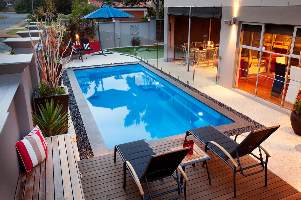 Regency - 7.8m x 3.4m - Modern - Pool - Perth - by Sapphire Pools | Houzz