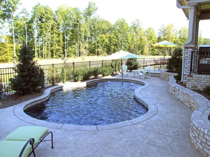 Regency Manors - Traditional - Pool - Raleigh - by HUNTLEY DESIGN BUILD ...