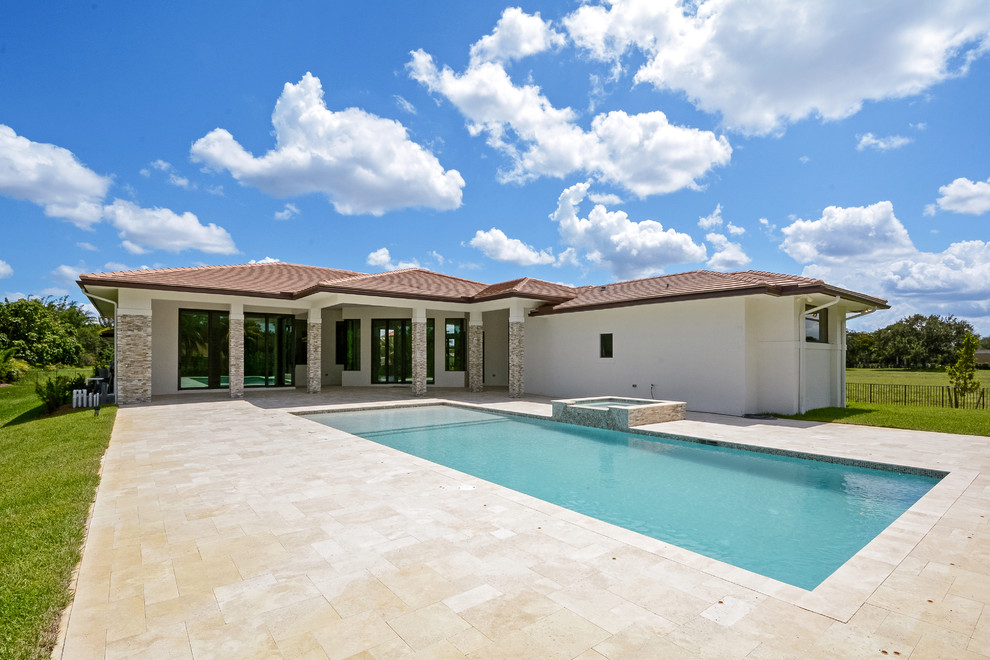 Reserve at The Ranches Contemporary Custom Home - Modern - Pool - Miami ...