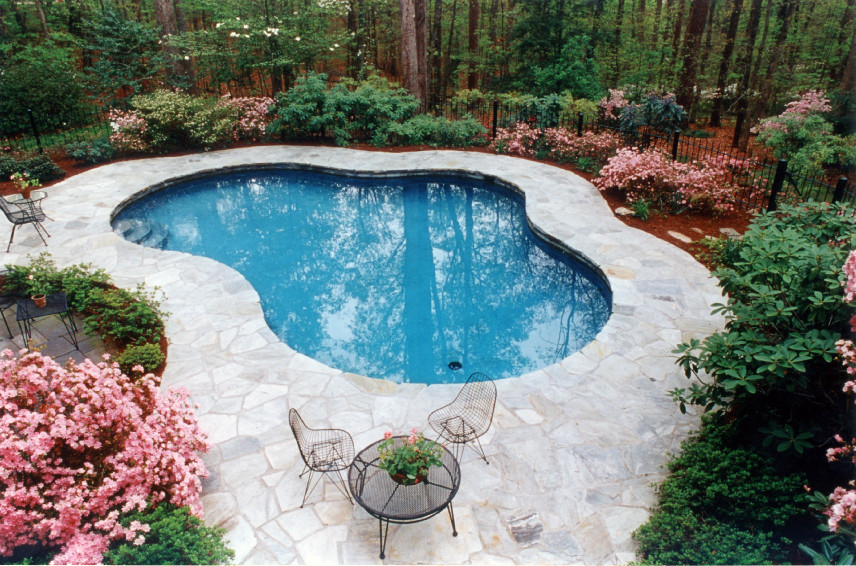 Residential Garden Pool - Contemporary - Pool - Richmond - by OLA ...
