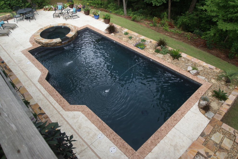 Residential Gunite Pools - Contemporary - Pool - Other - by Aquarian ...