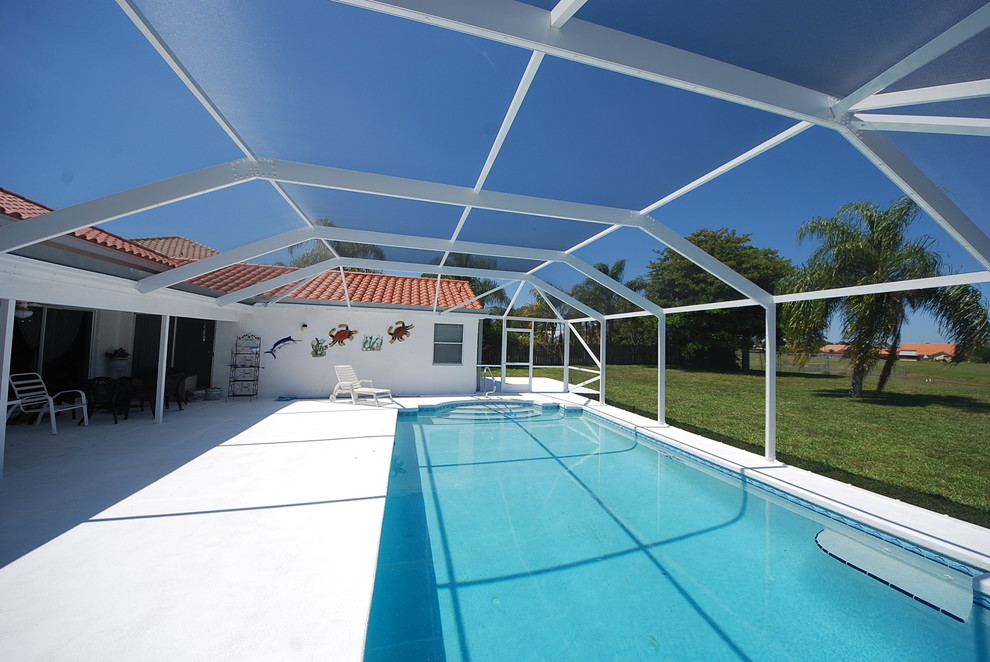 Residential Pool Enclosure - Traditional - Pool - Miami - by Coastal ...