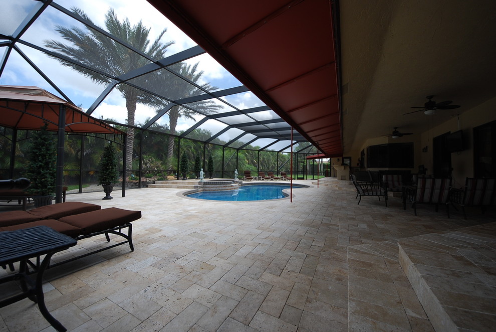 Residential Pool Enclosure - Contemporary - Pool - Miami - by Coastal ...