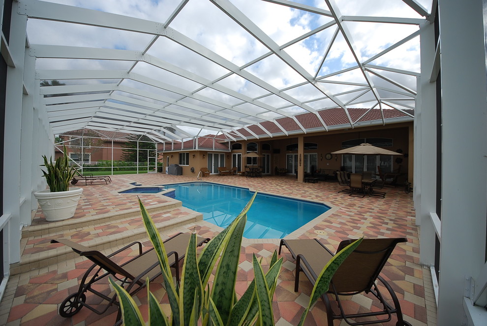 Residential Pool Enclosure - Contemporary - Pool - Miami - by Coastal ...