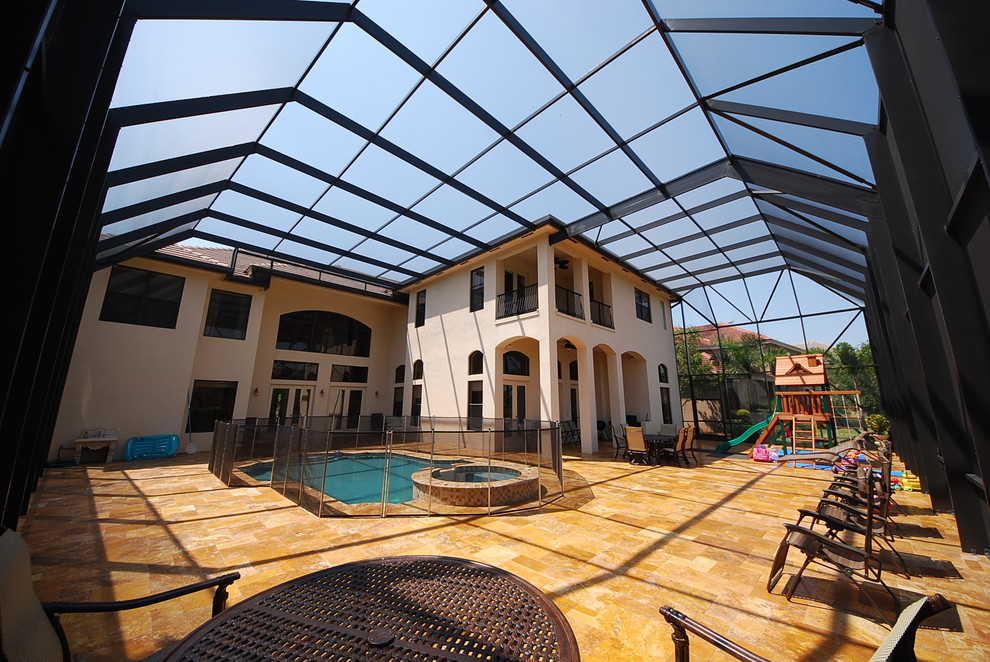 Residential Pool Enclosure - Contemporary - Pool - Miami - by Coastal ...