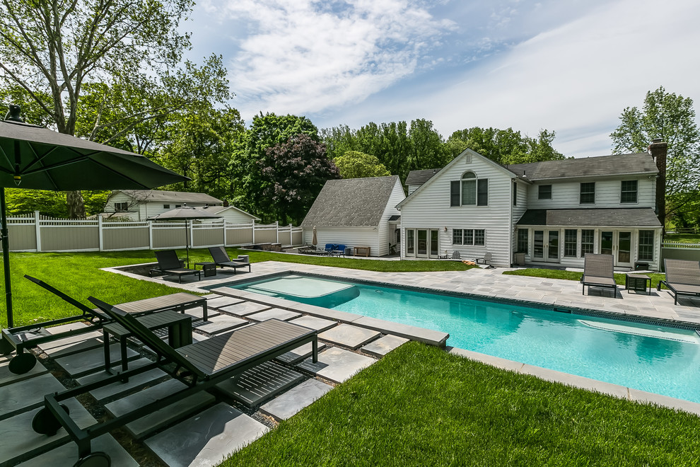 Residential Pool in Baltimore, Maryland - Transitional - Pool ...