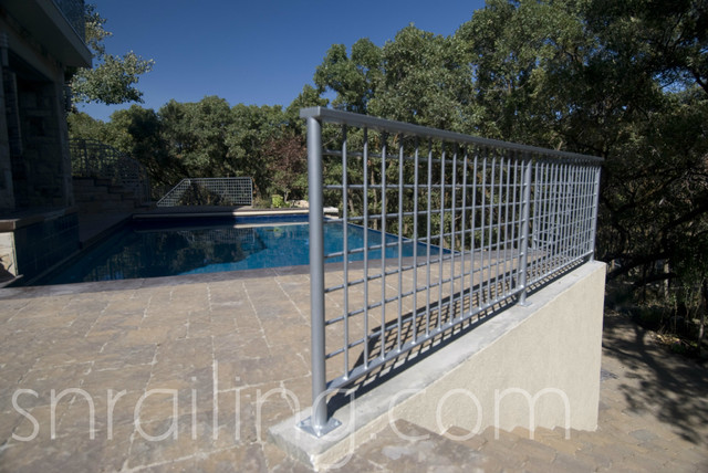 Residential railings - Contemporary - Swimming Pool & Hot Tub - Salt ...