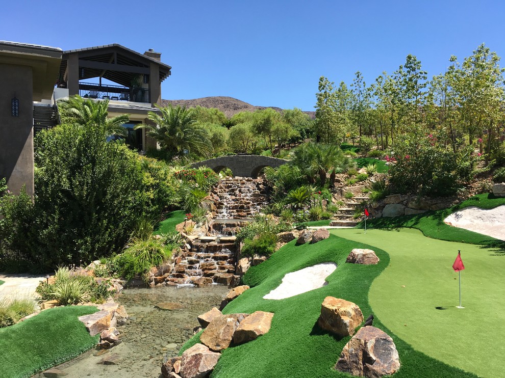 Resort goes Residential - Tropical - Pool - Las Vegas - by Poolscapes ...