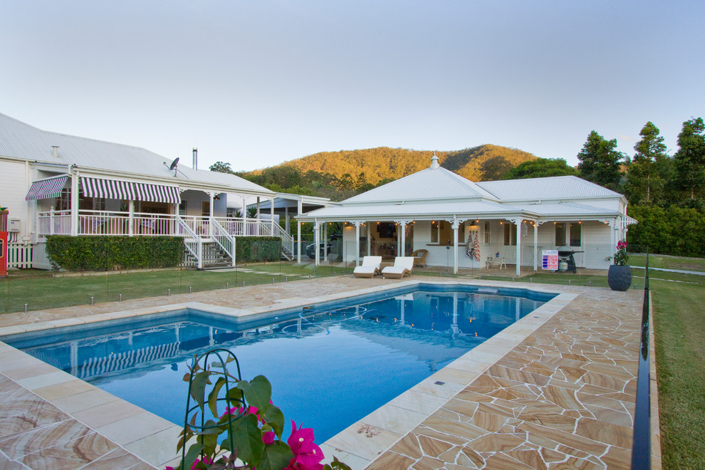 Resort living - Traditional - Pool - Brisbane - by Garth Chapman ...