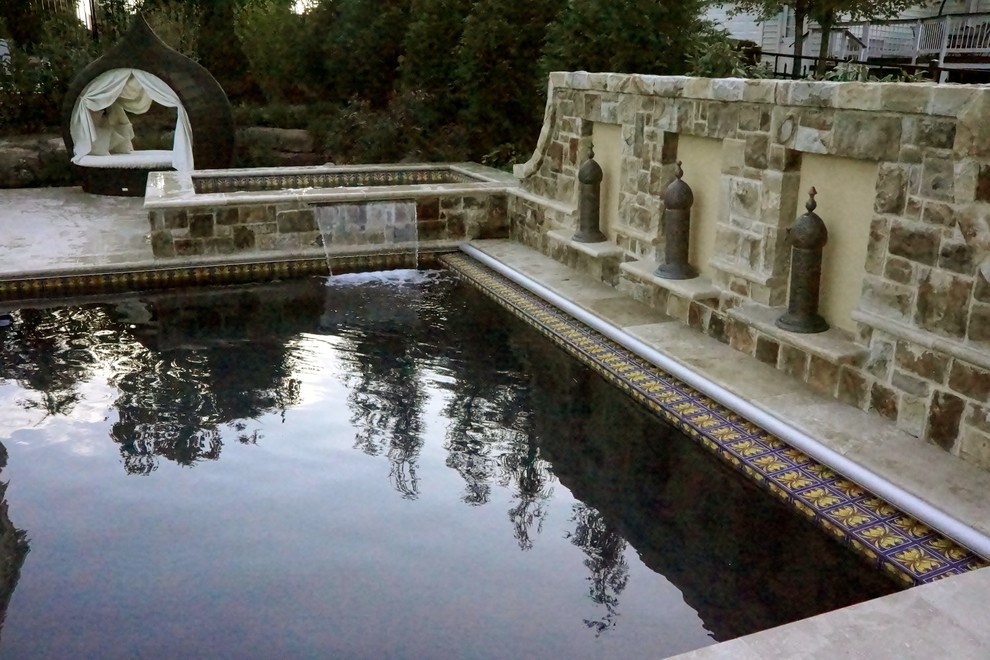 Reston-Pebble Fina Sapphire Galaxy - Rustic - Pool - DC Metro - by Town ...