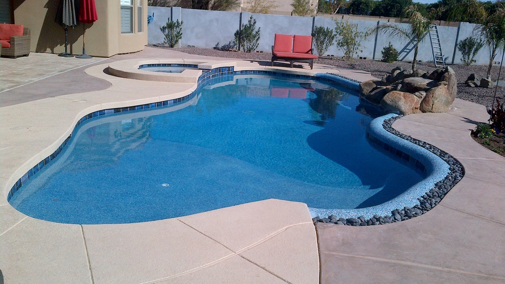 Resurfacing Photos - Southwestern - Pool - Phoenix - by AZ Pool ...