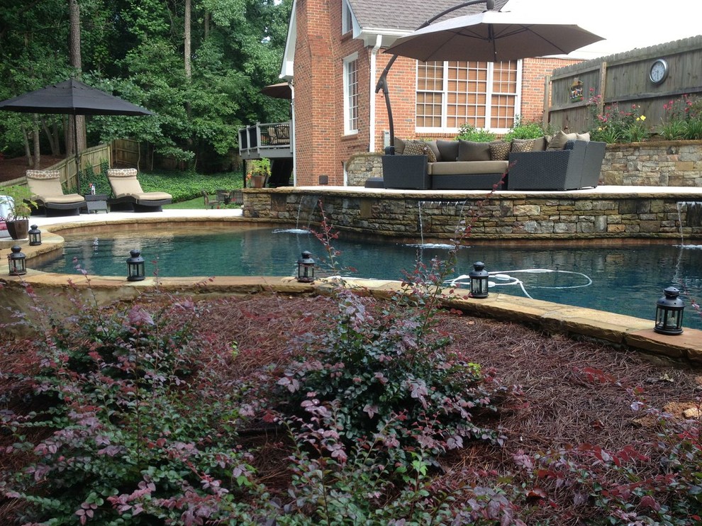 Rice Project - Sandy Springs - Traditional - Pool - Atlanta - by ...