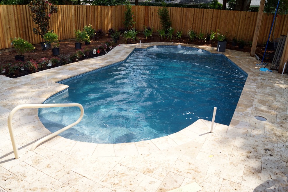 River Ridge swimming pool - Traditional - Swimming Pool & Hot Tub - New ...