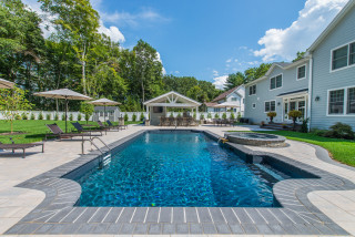 River Vale, Bergen County, New Jersey - Traditional - Pool - New York ...