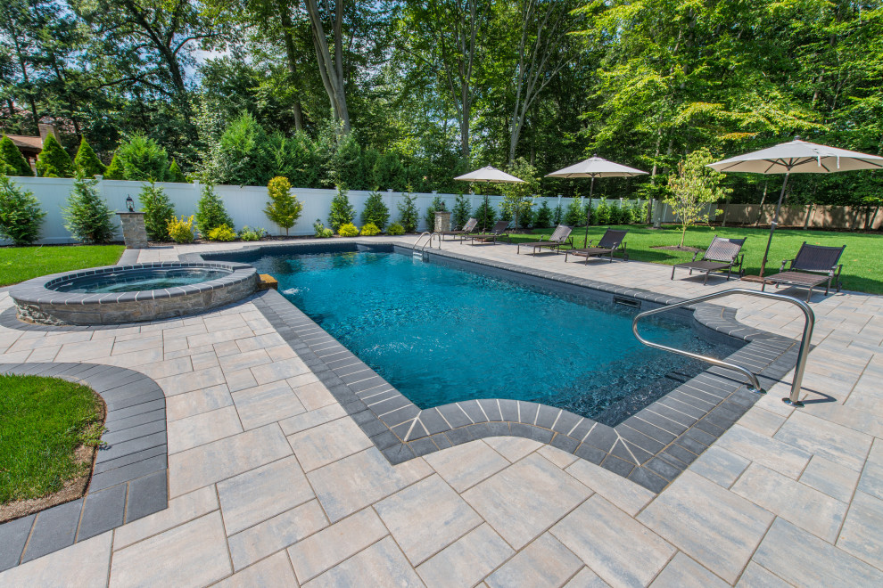River Vale, Bergen County, New Jersey - Traditional - Pool - New York ...