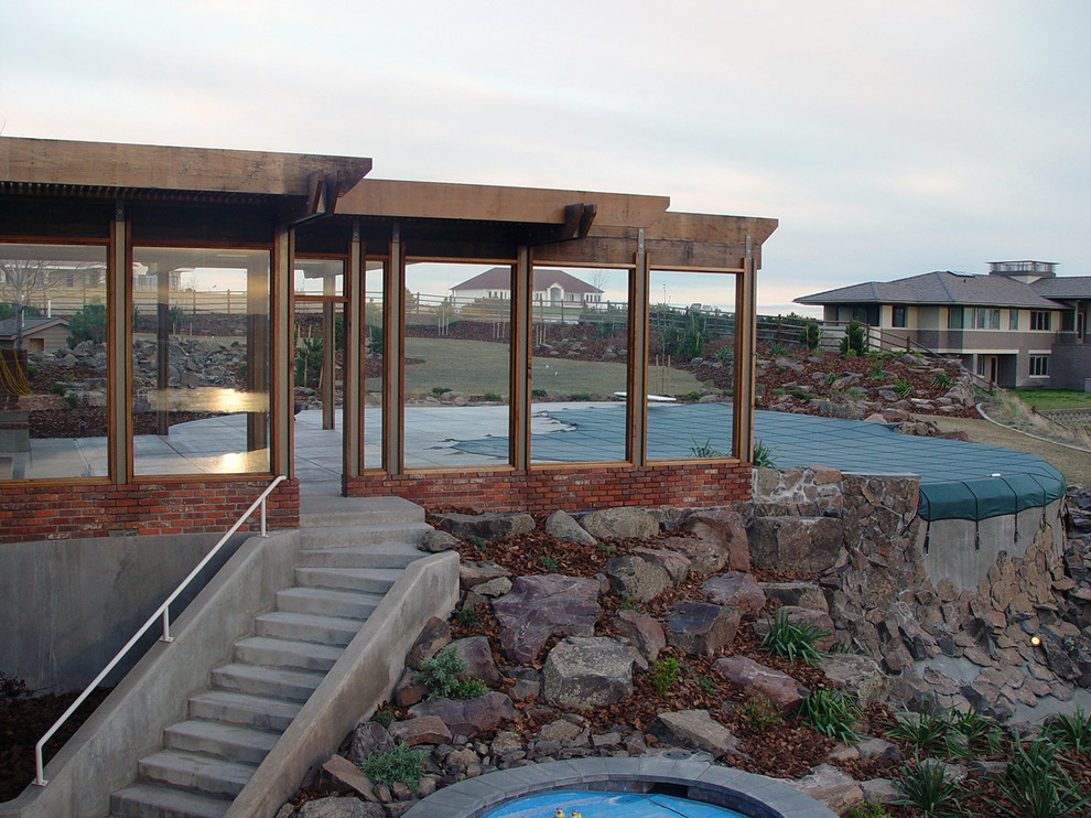 Riverfront Pool & Patio Addition - Traditional - Pool - Seattle - by ...