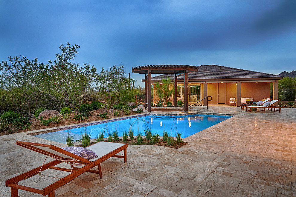 Robert model home in Arizona - Contemporary - Pool - Denver - by ...