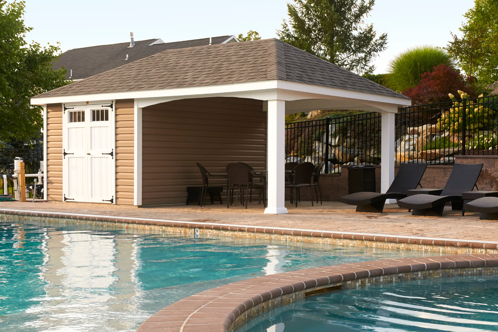 Robinson Pool House - Beach Style - Pool - Other - by Homestead ...