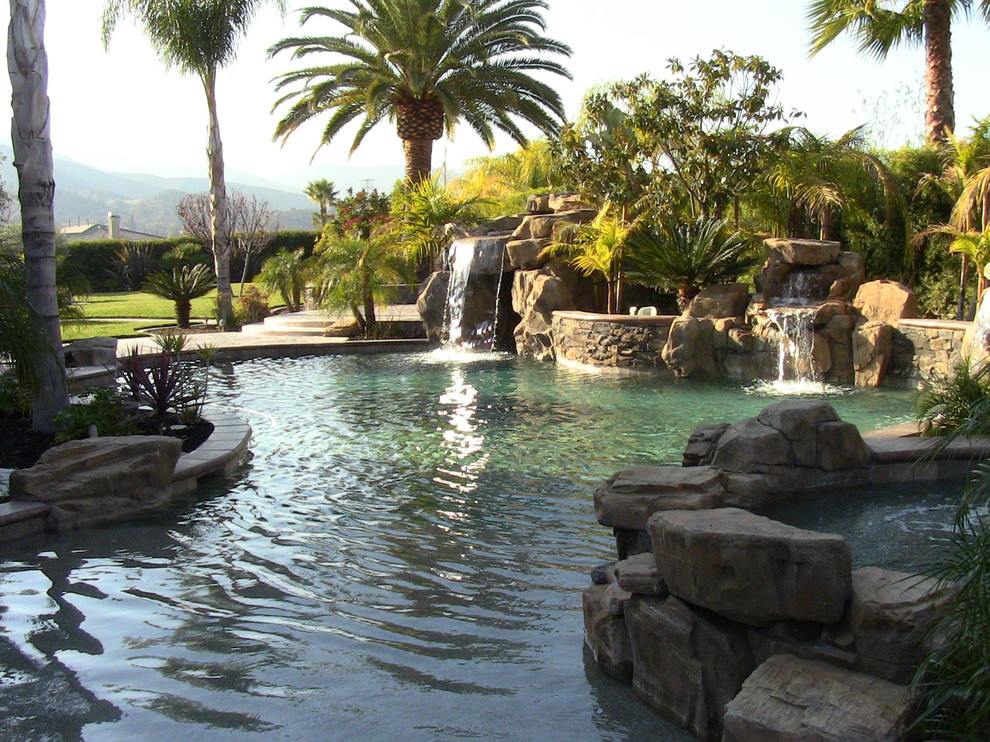 Rock Swimming Pools - Pool - Los Angeles - by Splash Pools ...