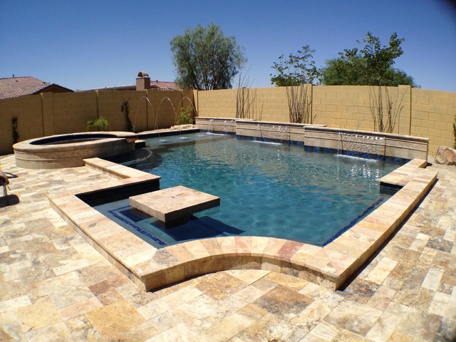 Rondo Pools and Spas, Inc. Prism Blue Pebble Sheen - Classique ...