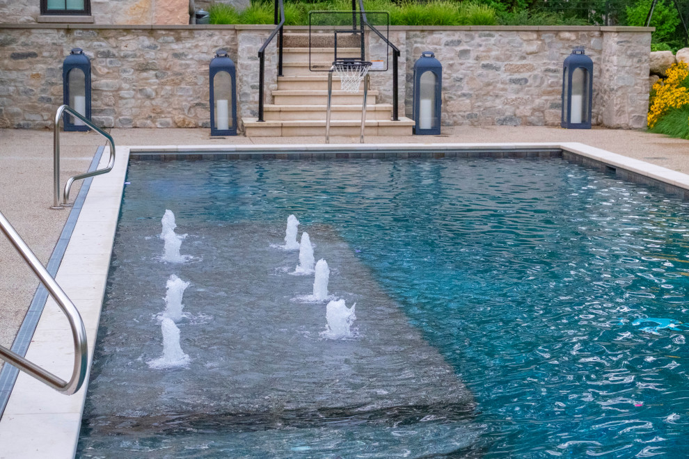 Roselle, IL Swimming Pool Project - Traditional - Pool - Chicago - by ...