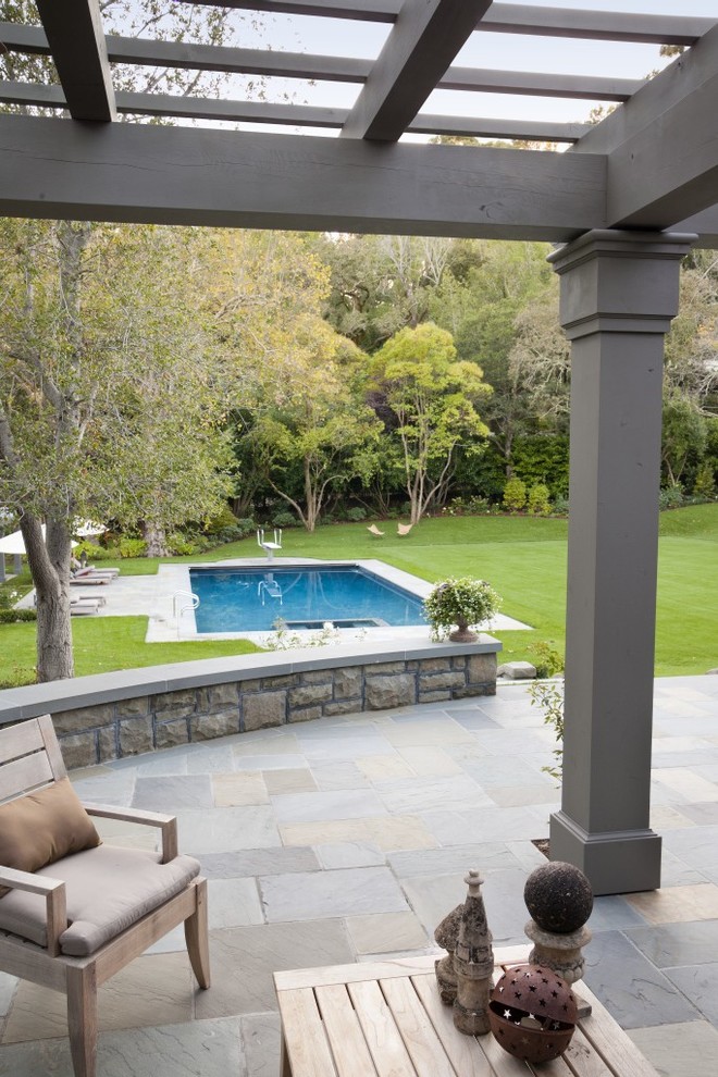 Ross Estate - Transitional - Pool - San Francisco - by Capomastro Group ...