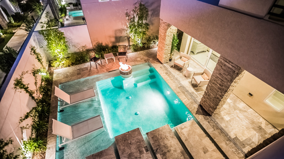 Royal Oaks Courtyard Villas - Contemporary - Pool - Houston - by ...