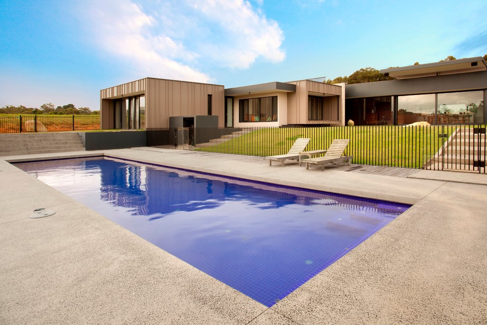 Rural Simplicity - Modern - Pool - Melbourne - by Aloha Pools Pty Ltd ...